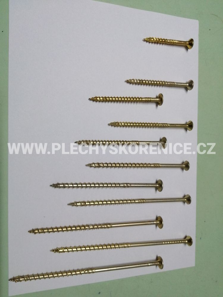 Konstrukční vrut - s talířovou hlavou | Plechy Skořenice